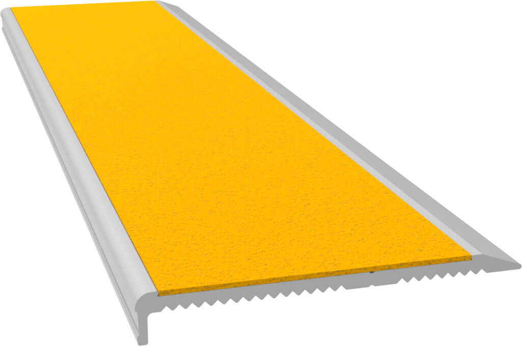 Stair Nosing - M Series, External, Yellow – Safety Stride
